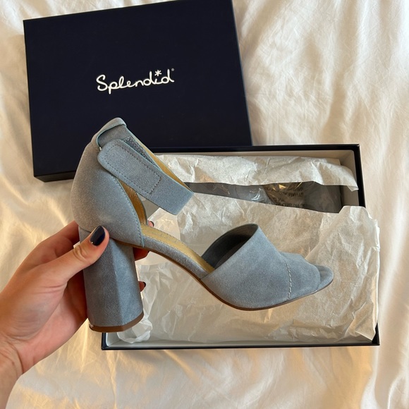 Splendid | Shoes | Splendid Denim Heel | Poshmark